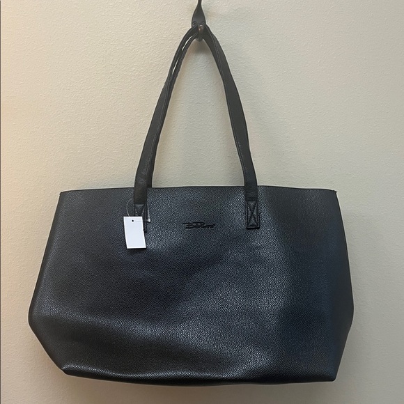 Bella Russo | Bags | Bella Russo Black Tote Nwt | Poshmark